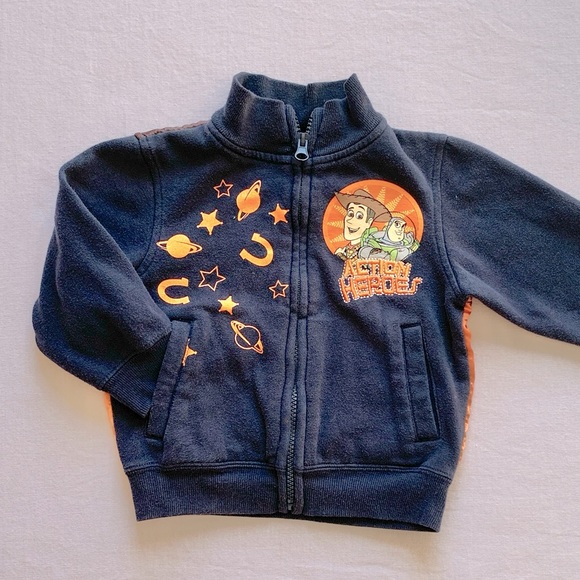 Disney | Jackets & Coats | Disney Pixar Toy Story Action Heroes Woody ...